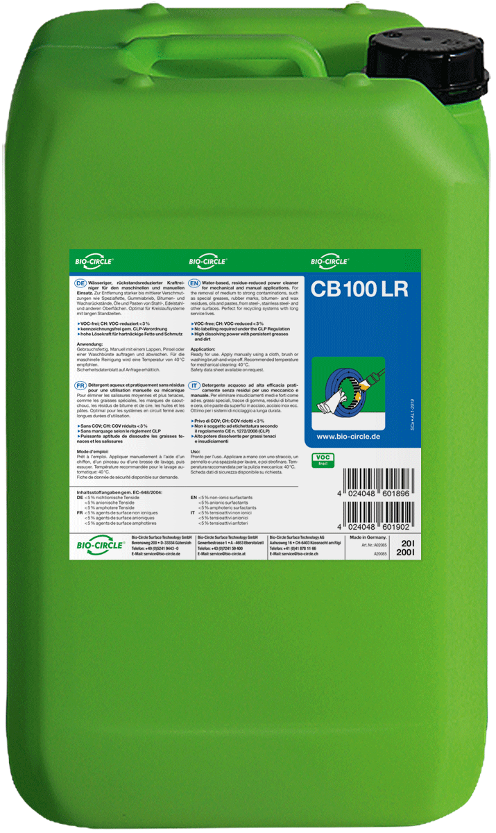 CB 100 serisi | Bio-Circle.Türkiye
